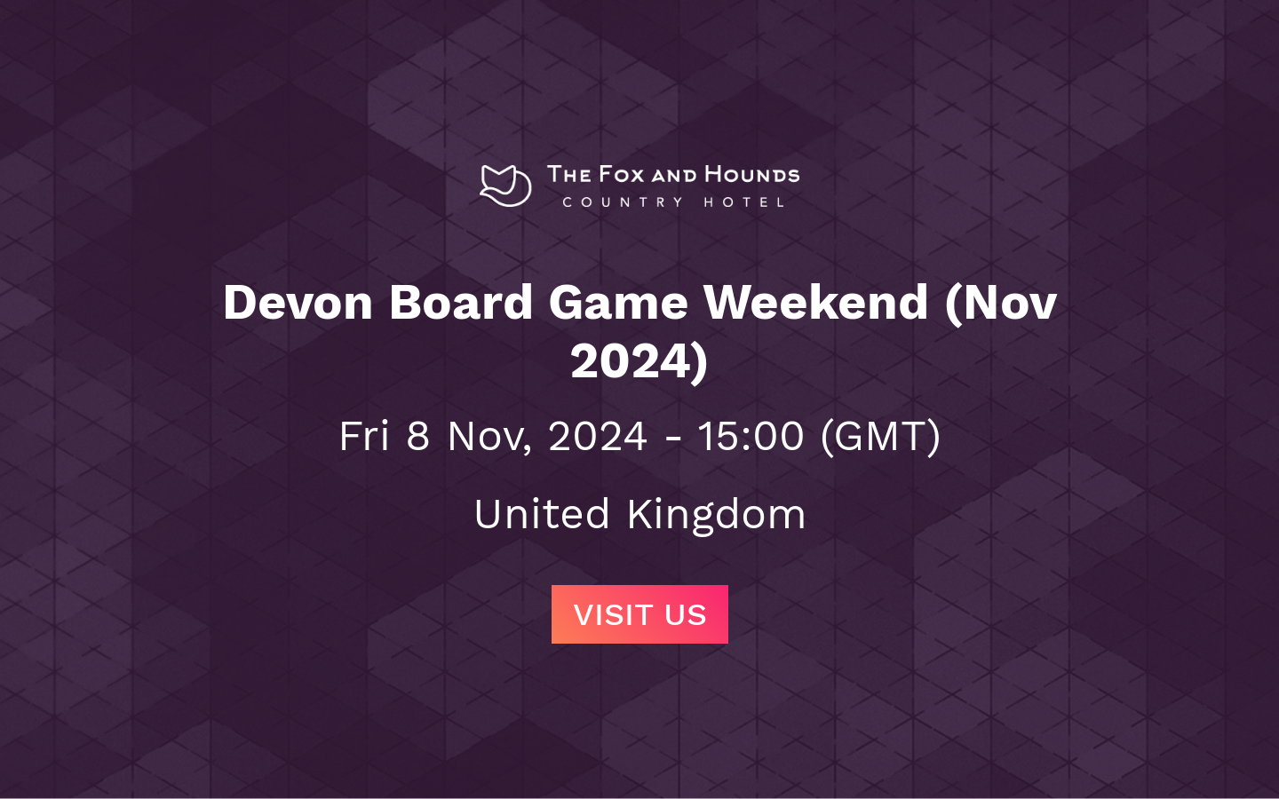 Devon Board Game Weekend (Nov 2024)